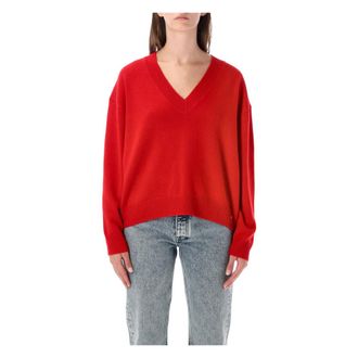 Anine Bing Lee Pullover - - Knitwear - Damen - Rot - S