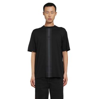 Gucci Cotton T-Shirt with Muted Web