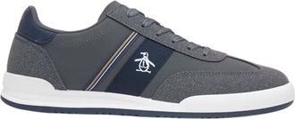 Original Penguin gestreift Sneaker f&uuml;r Herren (Holzkohle)