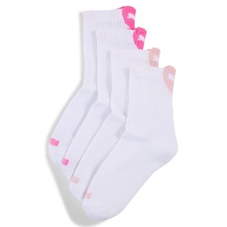Puma Lot de 2 paires de chaussettes basses de sport coeur PUMA Femme, Accessoires, Blanc, 35-38