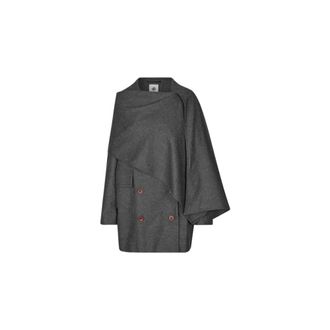 The Garment Femme, Manteaux, Gris, Taille: 40 FR Manhattan Drape Coat