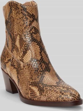 Lauren Ralph Lauren Stiefelette aus echtem Leder mit Logo-Pr&auml;gung
