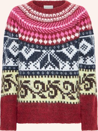 Ichi Pullover Ihcylle rot