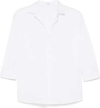 Barba Femme, Blouses et Chemises, Blanc, Taille: 38 FR Chemise en coton