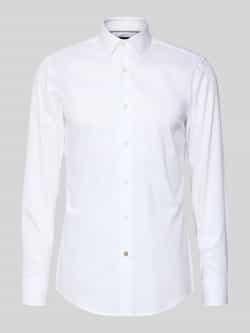 HUGO BOSS Slim Fit Business-Hemd mit Kentkragen Modell Hank Kent