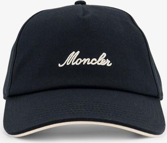 Moncler Cotton Baseball Hat - MONCLER - gender_Man