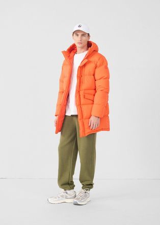 Jott Doudoune Grand Froid stretch mi-longue Rouge feu Scott - Taille M