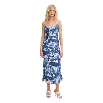 Guess Robe Akilina - Femme - Robes - Bleu - Taille: 36 FR