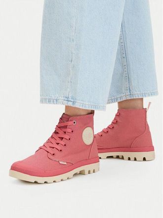 Palladium Schn&uuml;rstiefeletten Pampa Duo Chrome 74470-699-M Rosa
