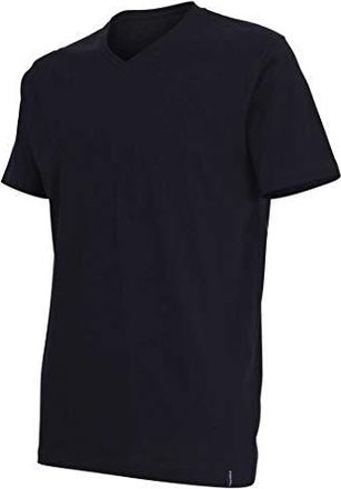 Ceceba 30893 Lot de 2 t-shirts en V - Bleu - XXX-Large