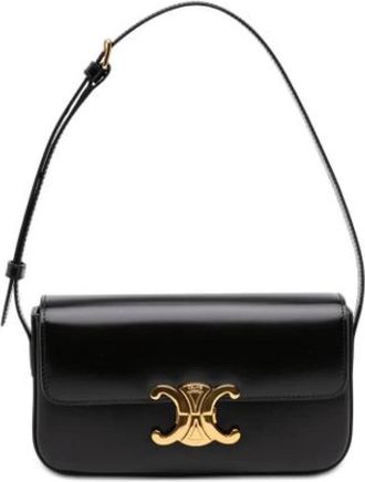 Celine Sac bandouli&egrave;re vintage Pre-owned - Femme - Pre-owned - Noir - Taille: ONE Size