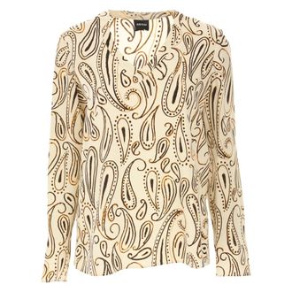 Aspesi Camicia con stampa animalier in seta - - Tops - Damen - Mehrfarbig - L