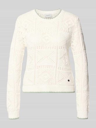 Pepe Jeans London Regular Fit Strickpullover aus reiner Baumwolle Modell KAS