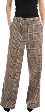 Replay Damen Stoffhose mit Stretch, Beige/Avio/Red/Black 010 (Mehrfarbig), 24W