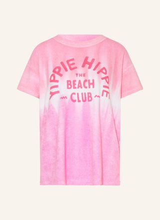 Yippie Hippie Yippie Hippie T-Shirt Aus Frottee pink