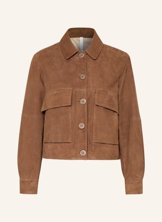 Duno Duno Lederjacke Joan braun