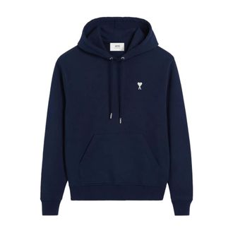 Ami Homme, Sweatshirts et sweats &agrave; capuche, Bleu, Taille: 2XL SweaT-shirt Casual en Coton Bleu