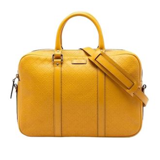 Gucci Pre-owned Vintage Business Bag - - Pre-owned - Damen - Gelb - ONE SIZE