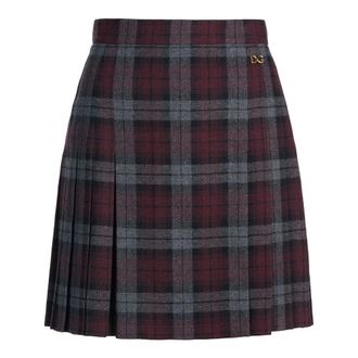 Dolce & Gabbana Kurzer Faltenrock - - Skirts - Damen - Mehrfarbig - XS