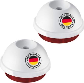 Westmark 2 Eidorn/Eierpieker, Kunststoff/Rostfreier Edelstahl, Wei&szlig;/Rot, 108022E3