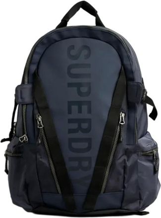 Superdry Homme, Sacs, Bleu, Taille: ONE Size Mountain Tarp Graphic Sac &agrave; dos