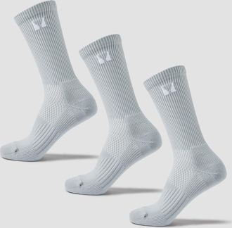 MyProtein MP Laufsocken (3er-Pack) - Chrome - UK 12-14