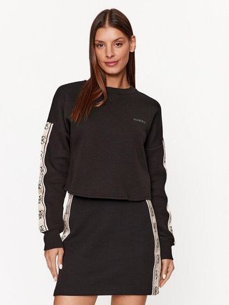 Guess Sweatshirt V3BQ16 KB3P2 Schwarz Regular Fit