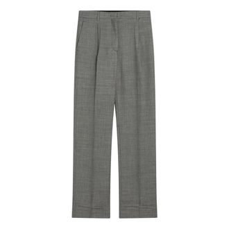 Prada Graue Regular Hose - - Trousers - Damen - Grau - M