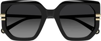 Chlo&eacute; unisex, Accessoires, Noir, Taille: 53 MM West Lunettes de soleil