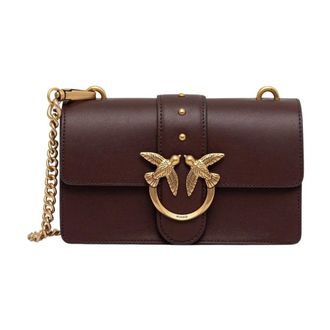 Pinko Pinko - Sac bandouli&egrave;re - Femme - Sacs - Brun - Taille: ONE Size