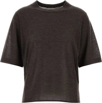 Loulou Studio Femme, Pulls, Brun, Taille: 42 FR Nala T-shirt