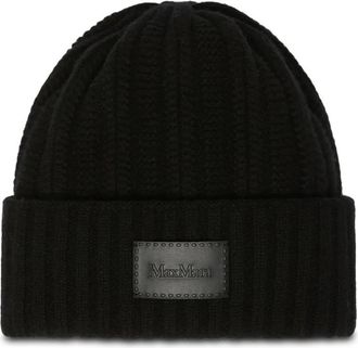 Max Mara Caps & M&uuml;tzen - Cashmere Hat With Rounded Crown And Modest Brim - Gr. ONE SIZE - in Schwarz - f&uuml;r Damen