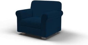 Italian Bed Linen Elastische Couchüberzüge IRIS, Dunkelblau, 1 Platz