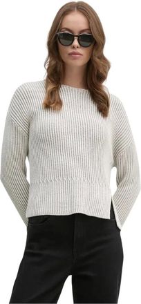 Oui Damen, Strickwaren, Grau, LGr&ouml;&szlig;e