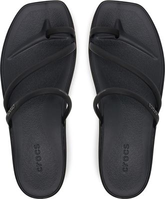 Crocs Zehentrenner Crocs Miami Toe Loop Sandal 209862 Schwarz