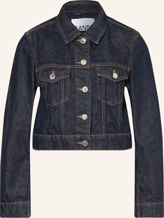 Ganni Jeansjacke blau