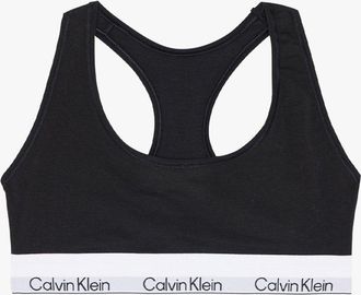 Calvin Klein Brassi&egrave;re en coton m&eacute;lang&eacute;