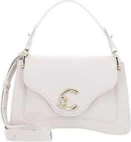 Coccinelle Cuir sac &agrave; &eacute;paule bandouli&egrave;re sac &agrave; main C-Me Grained Leather Handbag Oyster violet