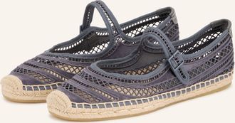 Tory Burch Tory Burch Mary-Jane-Ballerinas blau