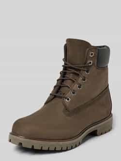 Timberland Boots aus echtem Leder mit Label-Pr&auml;gung