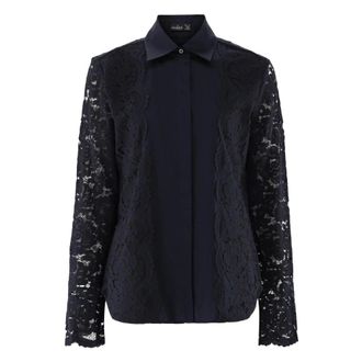 van Laack Damen, Blusen & Hemden, Blau, XLGr&ouml;&szlig;e