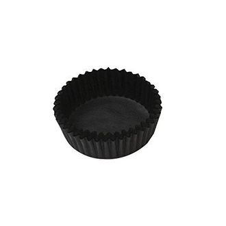 Decora 0339763 CF 2500 PAPIERFÖRMCHEN SCHWARZ DELIZIOSA Ø 40XH15 MM