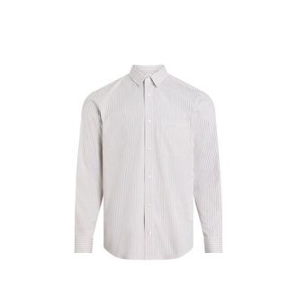 Calvin Klein Hemd aus Baumwollmischung in Beige