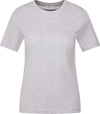Seidensticker Damen T-Shirt - Fashion - Regular Fit - tailliert - Rundhalsausschnitt - B&uuml;gelleicht - Kurzarm,Grau,S