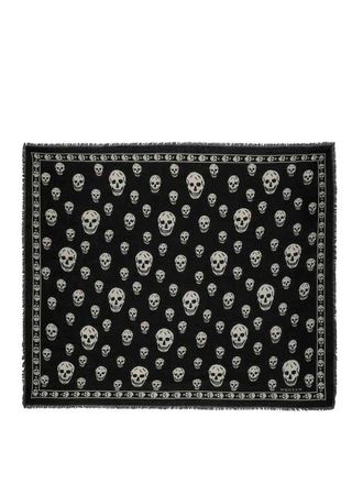 Alexander McQueen &Eacute;charpe - Noir