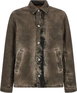 Rick Owens Denim Vestes - Homme - Vestes - Gris - Taille: M