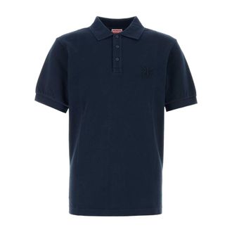 Kenzo Double K Slim Polo - Homme - Tops - Bleu - Taille: XL