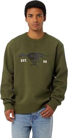 G-Star Running Dog Back GR r SW Sweater, Shadow Olive, M Mens