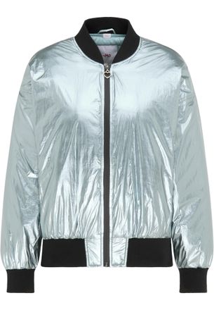Mymo Bomberjacke Damen Moos