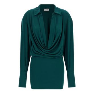 Andamane Lilia Mini Kleid - - Dresses - Damen - Gr&uuml;n - XS